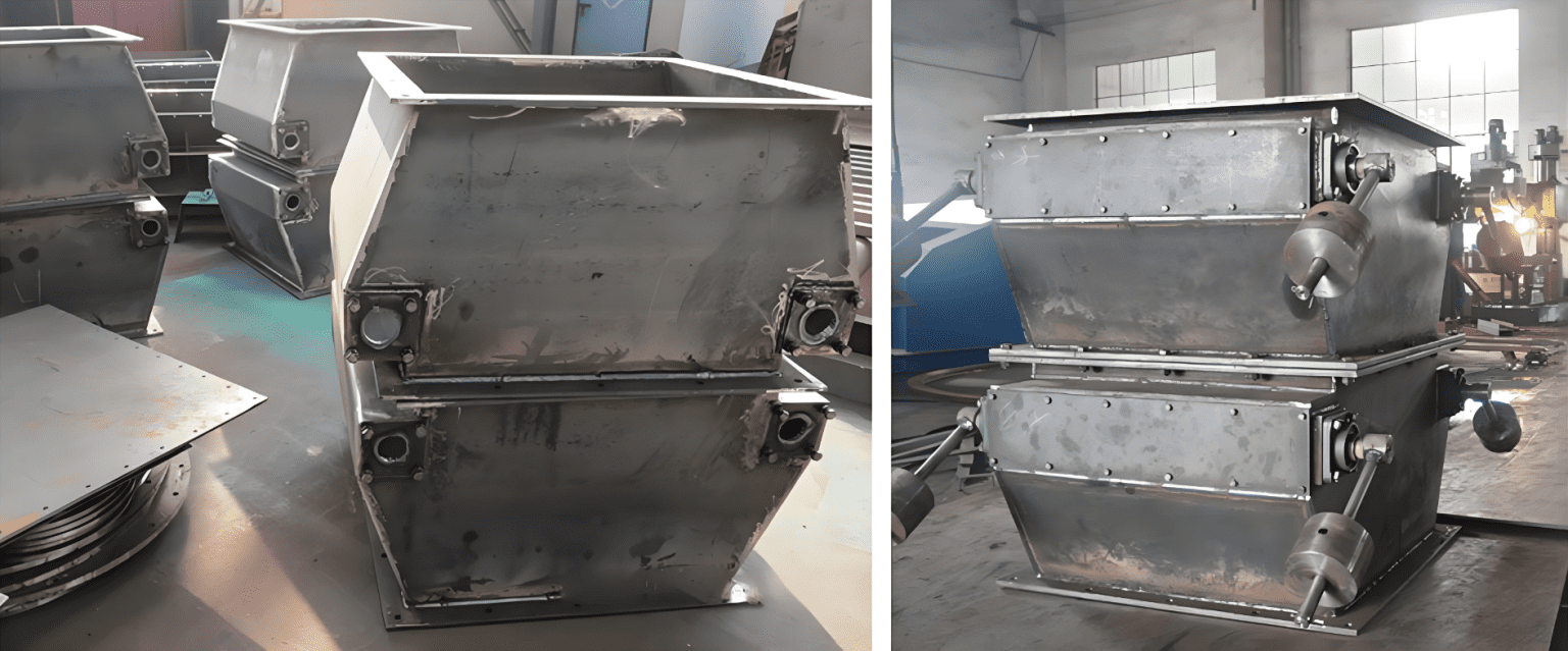 Double flap valve | DARKO