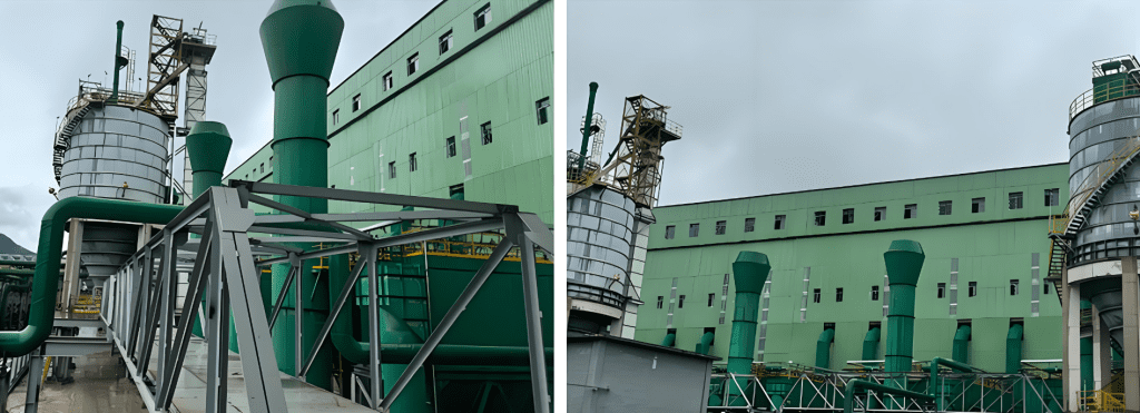 Huaxin 100 million tons machine-made sand and gravel dust collector ...